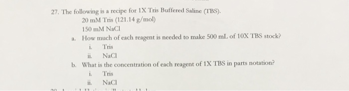 10X Tbs Recipe | Besto Blog