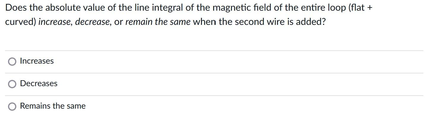 Solved Consider an Amperian loop consisting of one curved | Chegg.com