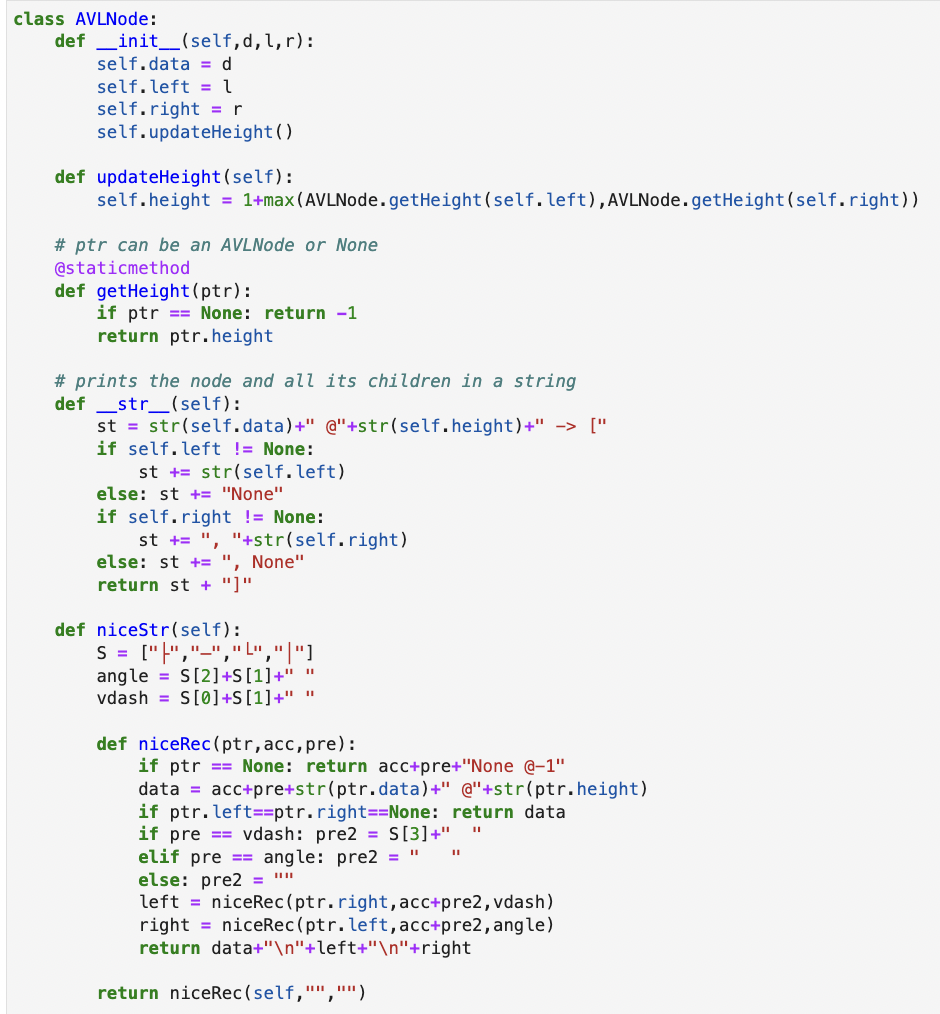 Solved Lass Stack: \# a very simple stack implementation (no | Chegg.com
