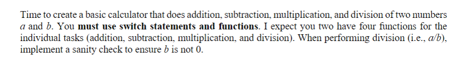 Solved Write C program that does the following. Time to | Chegg.com