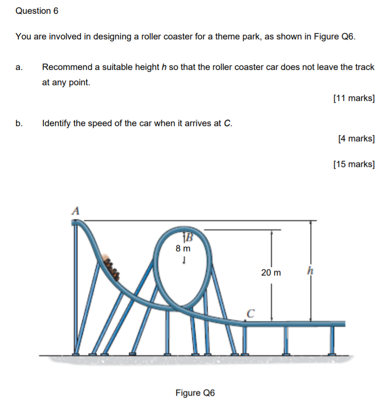 Solved Question 6 You are involved in designing a roller | Chegg.com