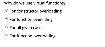 Solved If a child class object is created, which constructor | Chegg.com