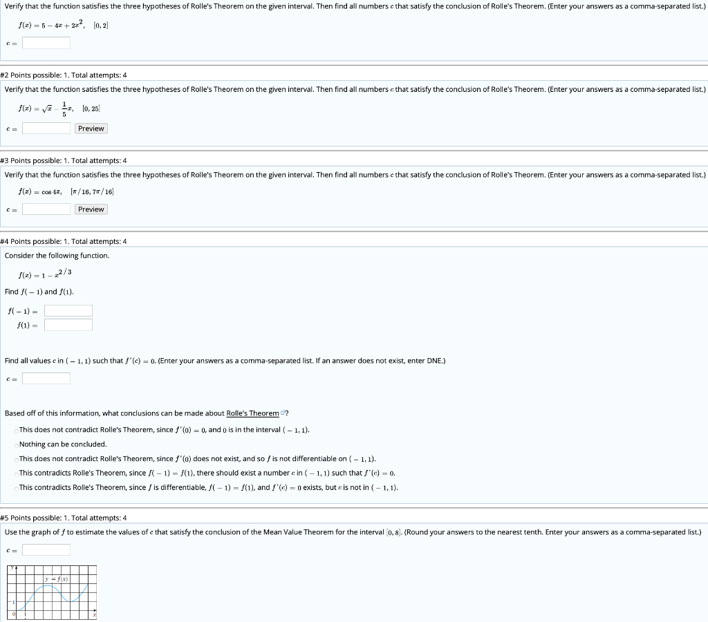 Solved Verify that the function satisfies the three | Chegg.com