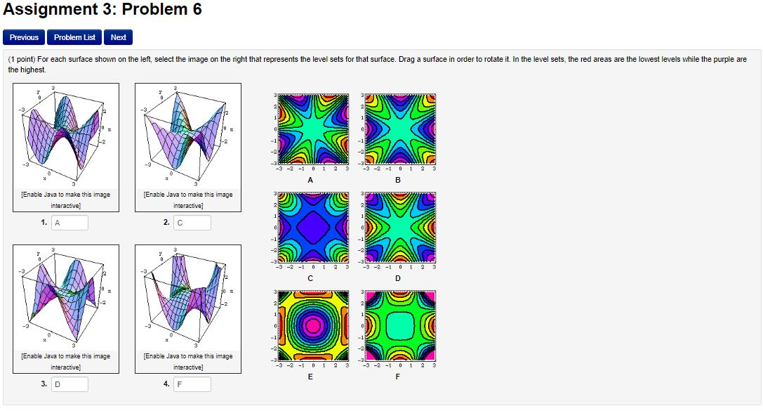 Solved Assignment 3: Problem 6 Previous Problem List Next (1 | Chegg.com