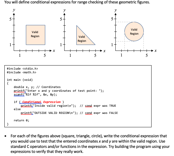 Solved - For each of the figures above (square, triangle, | Chegg.com