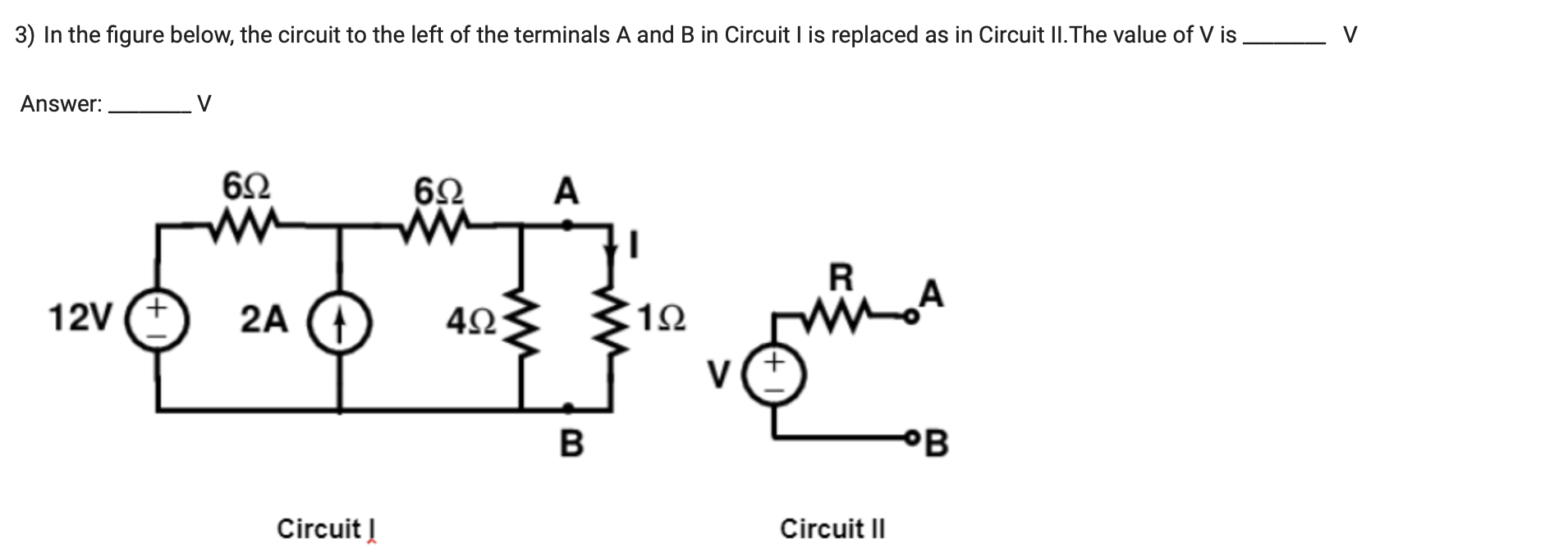 Solved In the figure below, the circuit to the left of the | Chegg.com