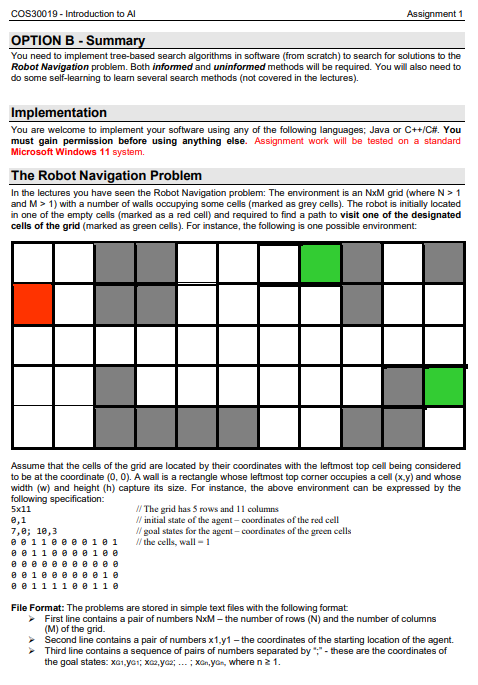 Solved OPTION B - Summary You need to implement tree-based | Chegg.com