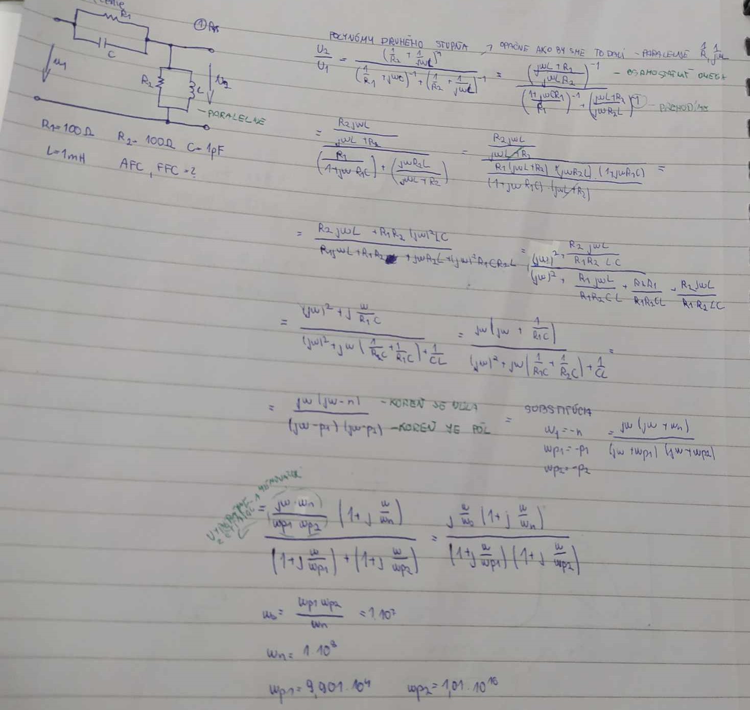 Solved HOW did we get value of wn, ﻿wp1, ﻿wp2, ﻿and w0? | Chegg.com