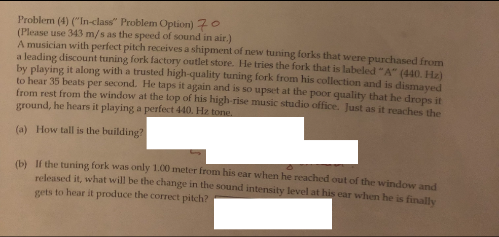Solved Problem (4) ("In-class" Problem Option) 70 (Please | Chegg.com