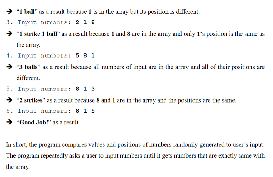 Solved You will implement a program in which the goal of a | Chegg.com