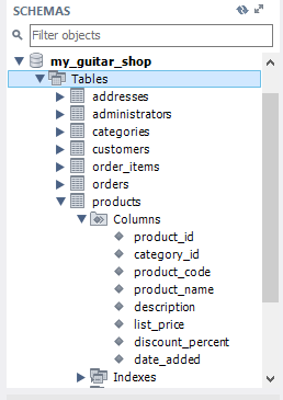 Solved My Guitar Shop Exercises for Murach’s MySQL (3rd | Chegg.com