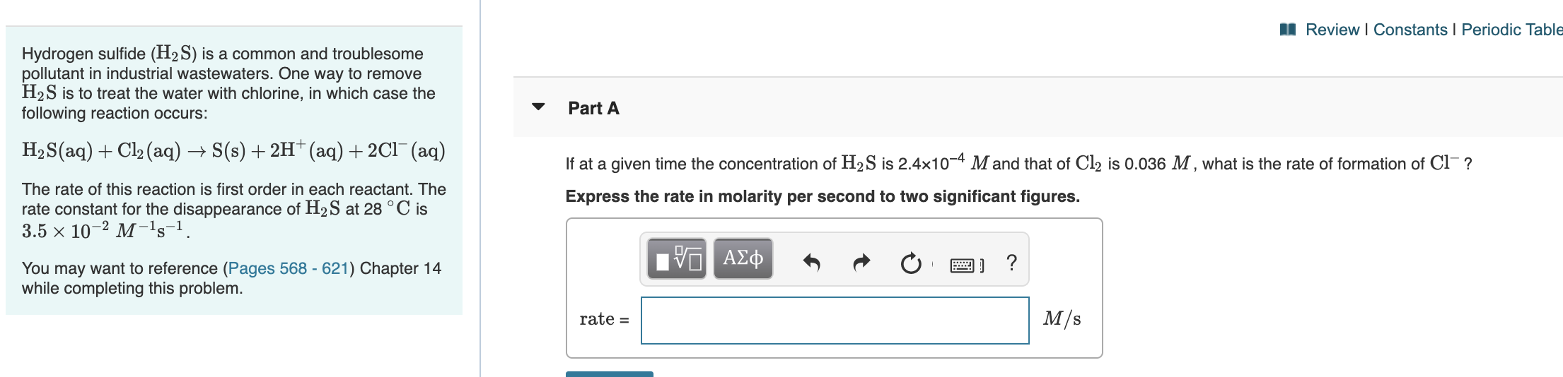 Solved MI Review | Constants | Periodic Table Hydrogen | Chegg.com