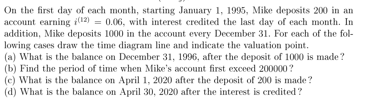 Solved On The First Day Of Each Month Starting January 1 Chegg solved-on-the-first-day-of-each-month-starting-january-1-chegg