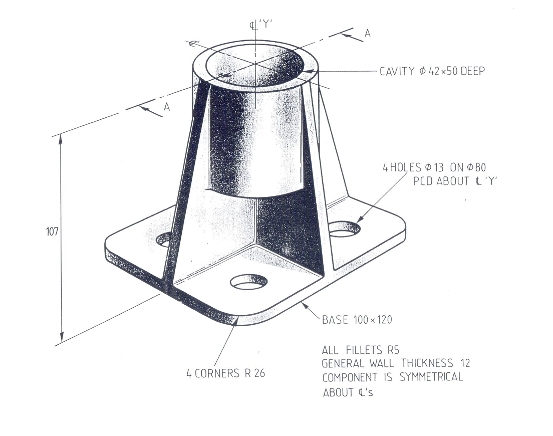 Solved draw the isometric view as shown in the diagram, | Chegg.com