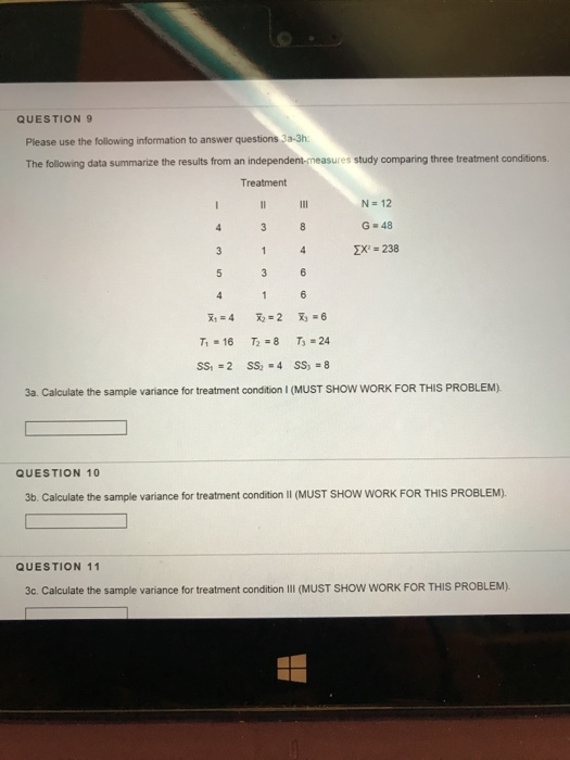 Solved Use the following information to answer questions | Chegg.com