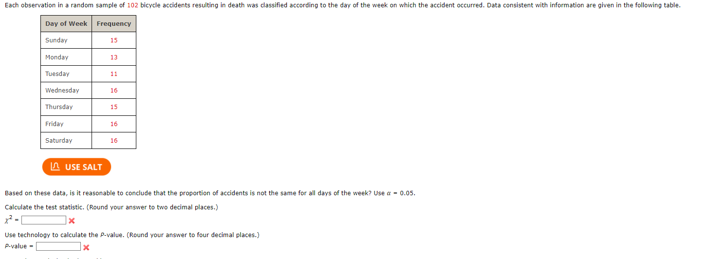 Solved Based on these data, is it reasonable to conclude | Chegg.com