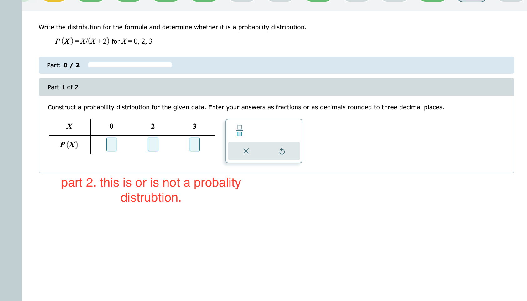 Solved Construct a binomial distribution graph for the | Chegg.com