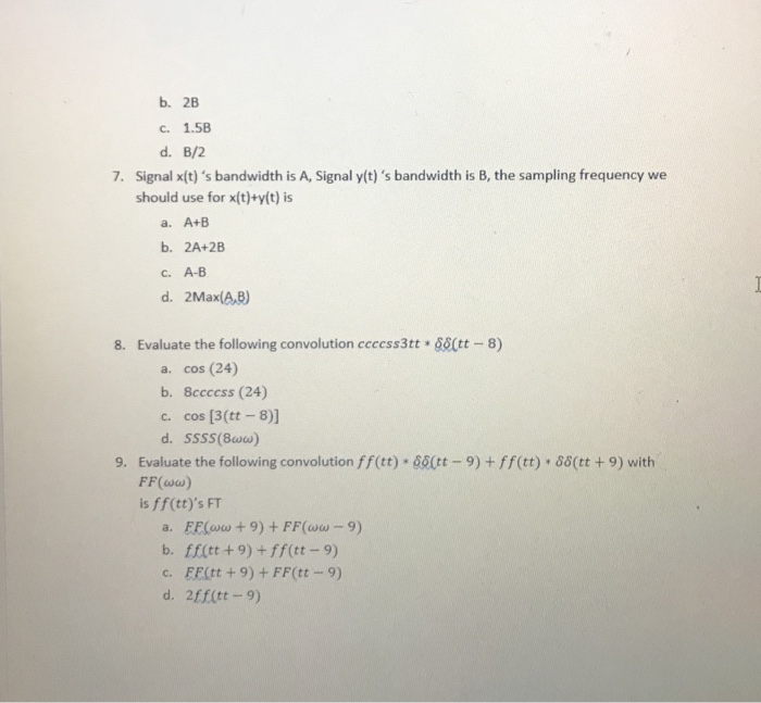 Solved ELE360 HW 2 Fourier Transform Communication systems | Chegg.com