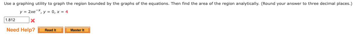 Solved Use a graphing utility to graph the region bounded by | Chegg.com