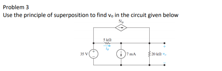 Solved Problem 3 Use the principle of superposition to find | Chegg.com
