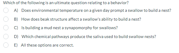 Solved Which of the following is an ultimate question | Chegg.com