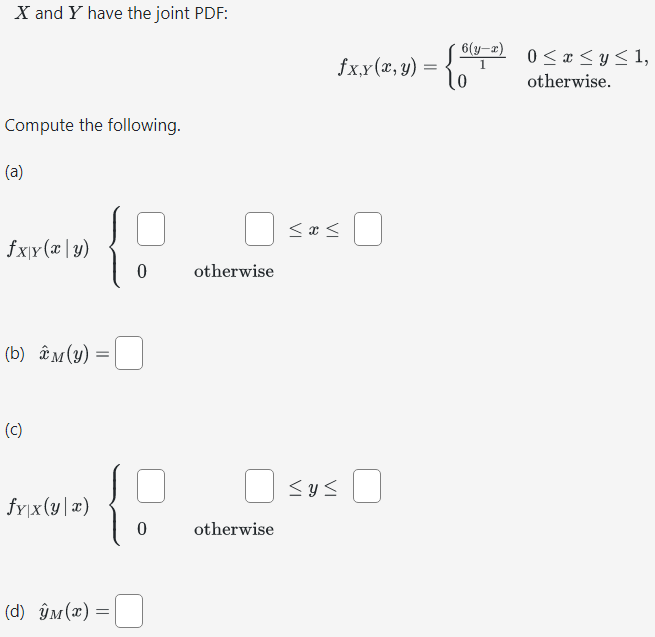 Solved X and Y have the joint PDF: | Chegg.com
