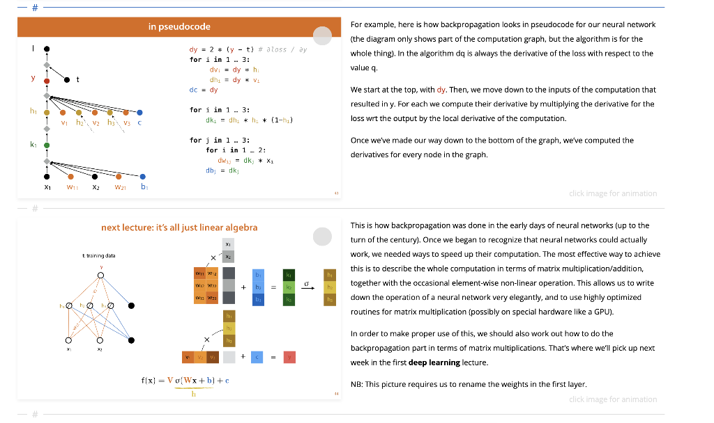 Solved In this quiz we will develop a backpropagation | Chegg.com