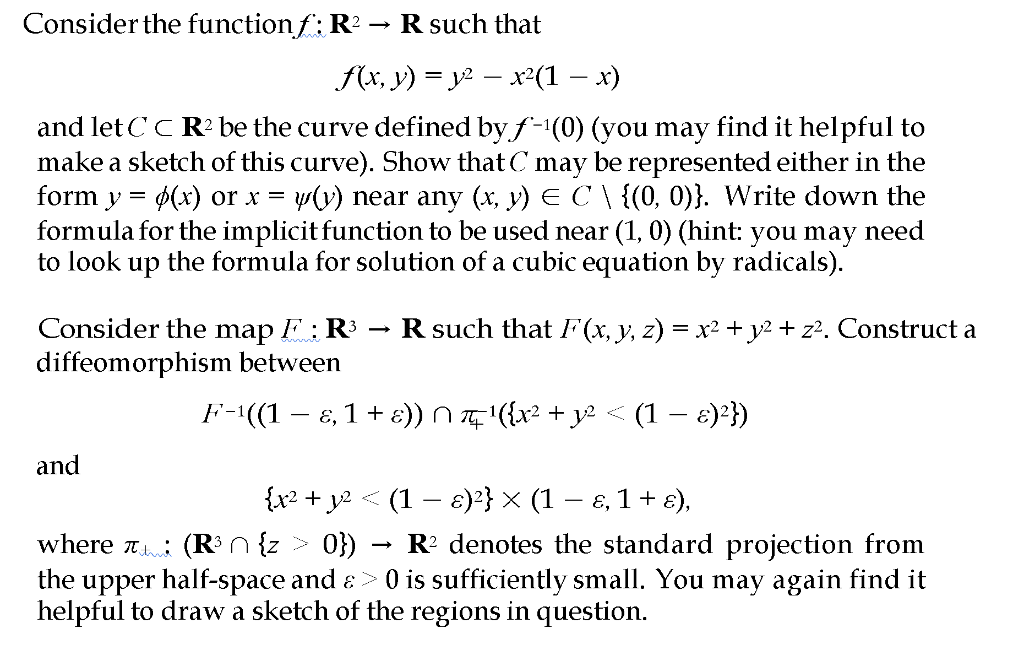 Solved Consider the function f:R2→R such that | Chegg.com