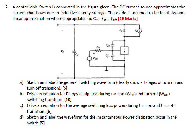 2. A controllable Switch is connected in the figure | Chegg.com