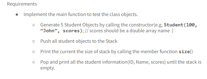 Solved I am coding in C++. In the first image attached is | Chegg.com