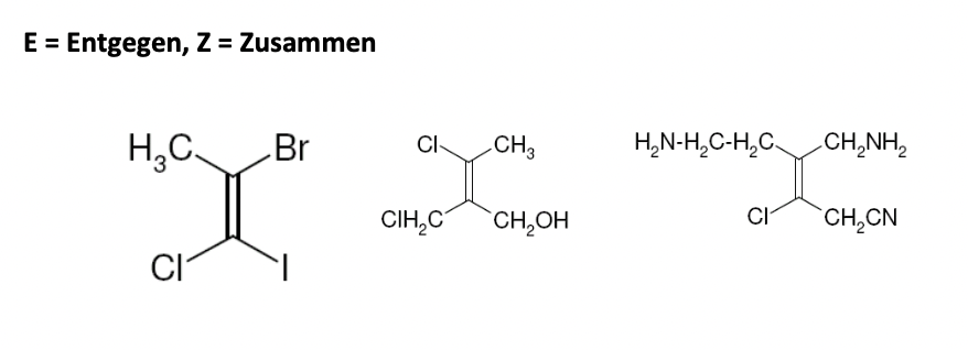 Solved E = Entgegen, Z = Zusammen H.C Br CI CH3 HAN-HAC-HẠC | Chegg.com