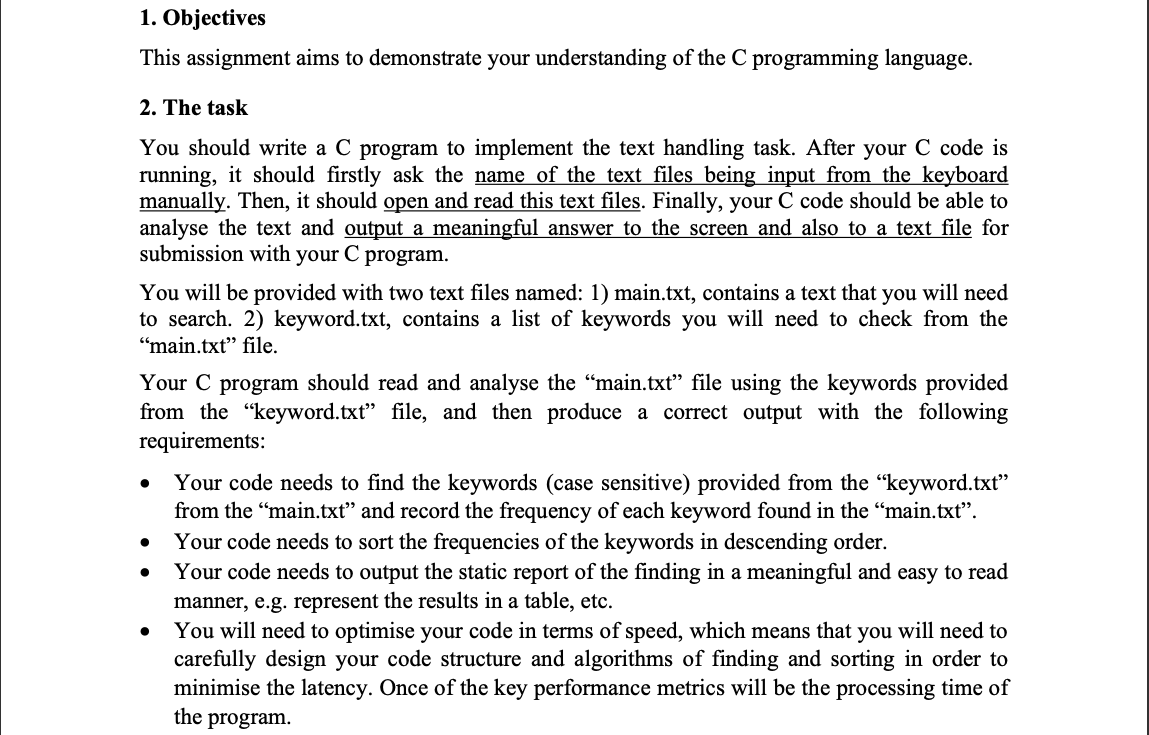 Solved ObjectivesThis assignment aims to demonstrate your | Chegg.com