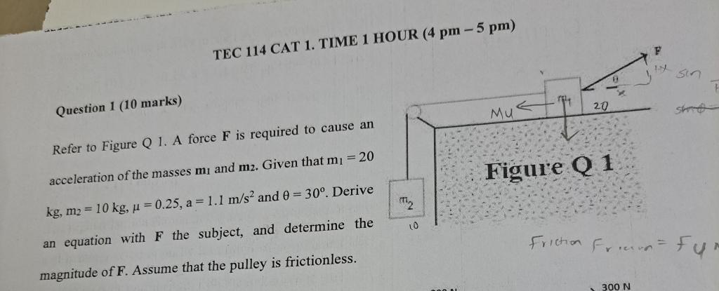 Solved TEC 114 CAT 1. TIME 1 HPIR (4pm−5pm) Question 1 (10 | Chegg.com