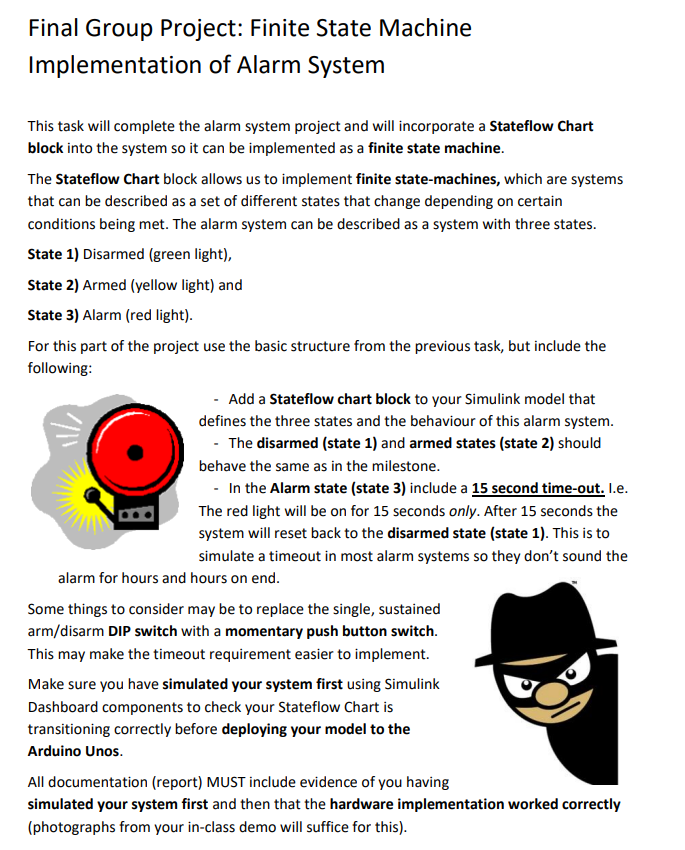Solved Please finish the task for the simulink model - the | Chegg.com