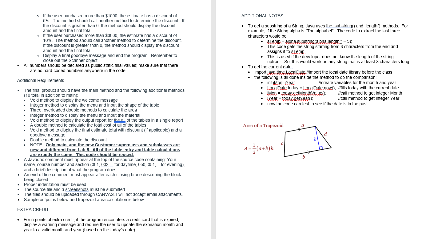 CMSY 166 Lab 6 - Inheritance The superclass has two | Chegg.com