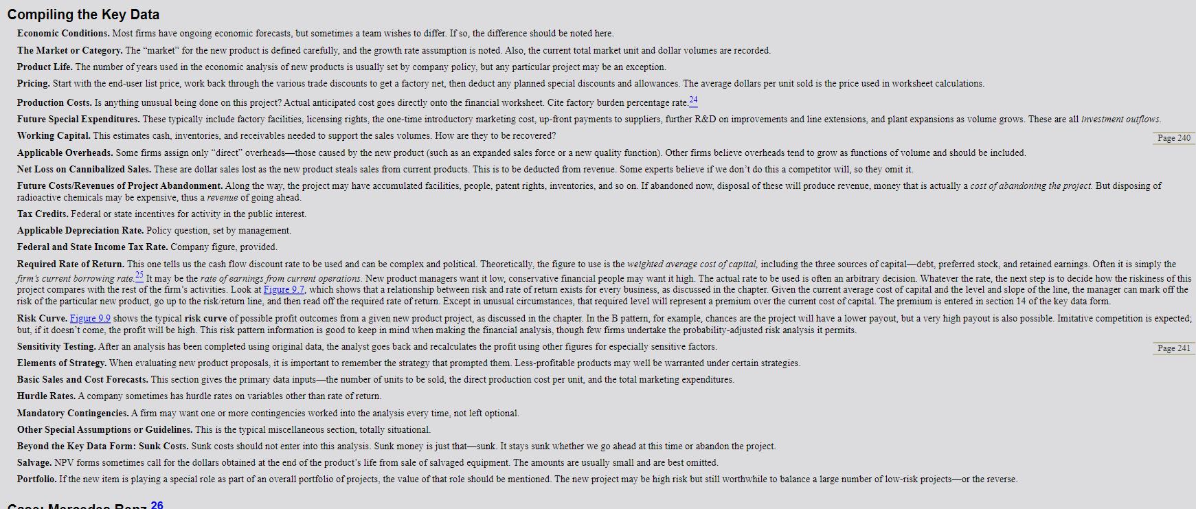 Solved Compiling the Key Data Economic Conditions. Most | Chegg.com