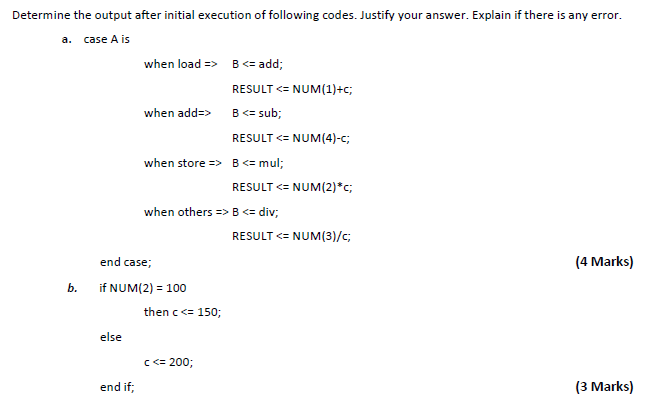 Solved Q1 Consider The Below Object Declarations Signal 3610