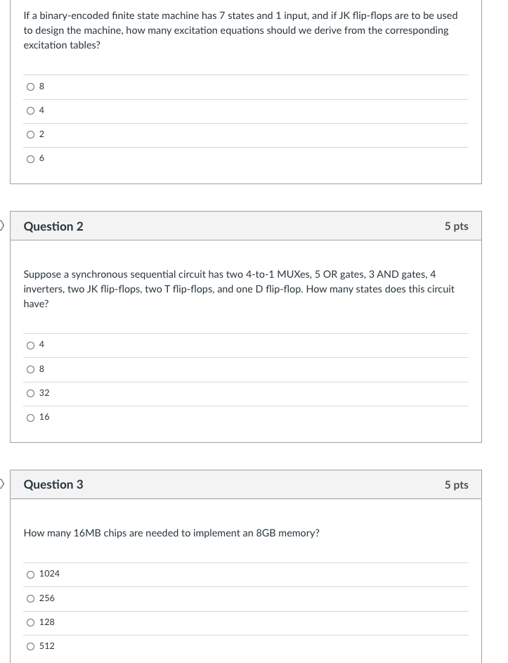 Solved If A Binary Encoded Finite State Machine Has 7 States 5422