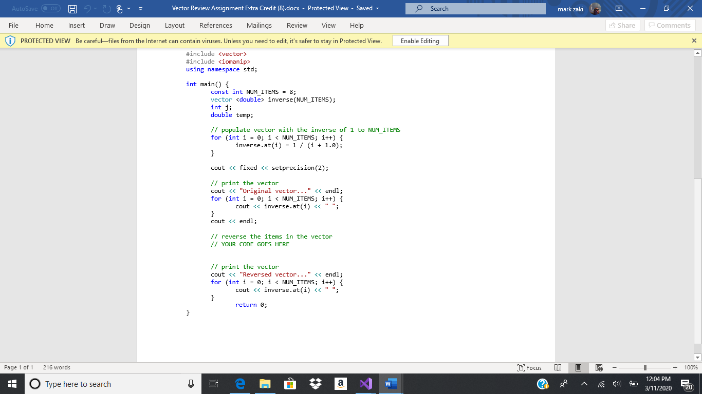 Solved AutoSave Of Programming Assignment 03 (1) (1) | Chegg.com