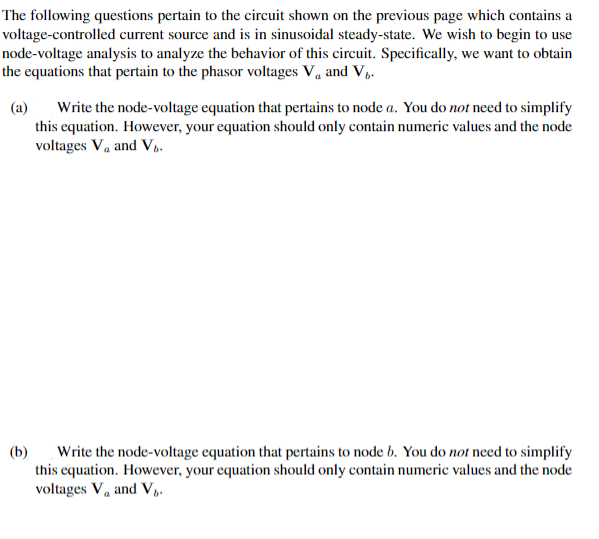 Solved The following questions pertain to the circuit shown | Chegg.com