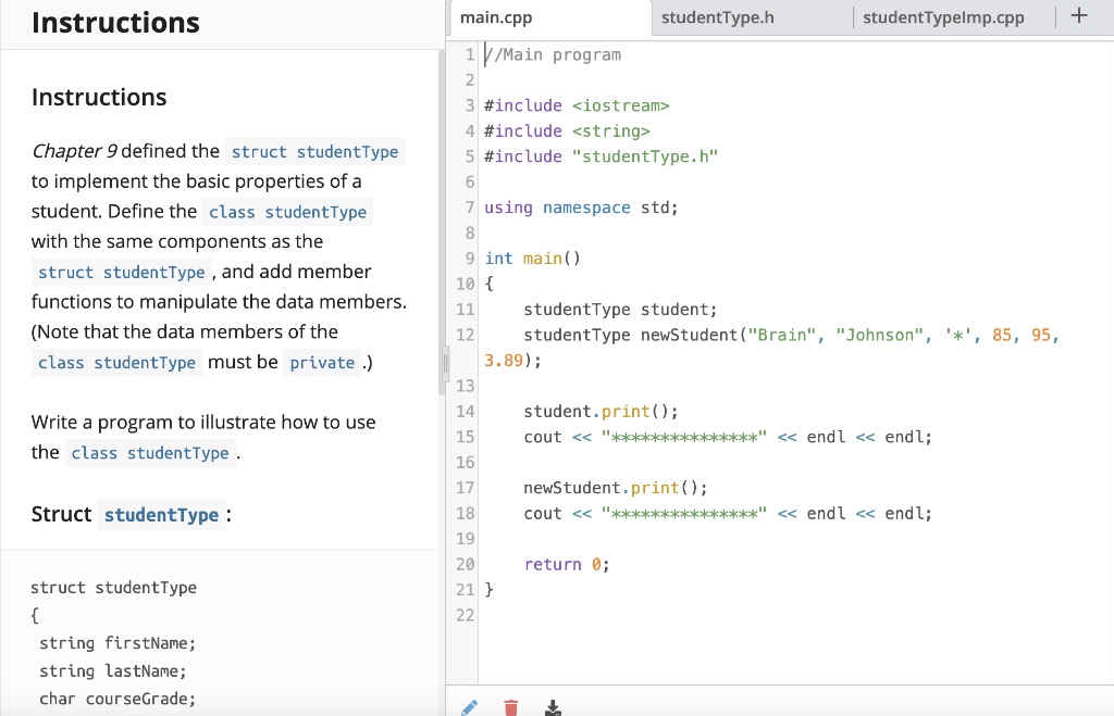 Solved Instructions Instructions Chapter 9 defined the | Chegg.com