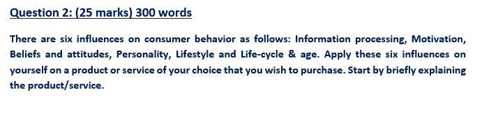 Solved Question 2: (25 marks) 300 words There are six | Chegg.com