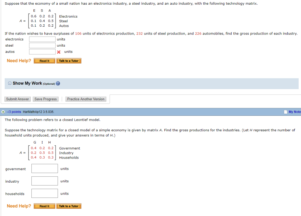 Solved Suppose that the economy of a small nation has an | Chegg.com