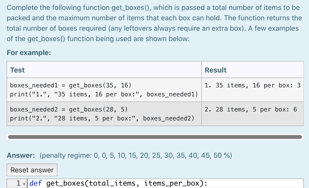 Solved Complete the following function get_boxes(), which is | Chegg.com