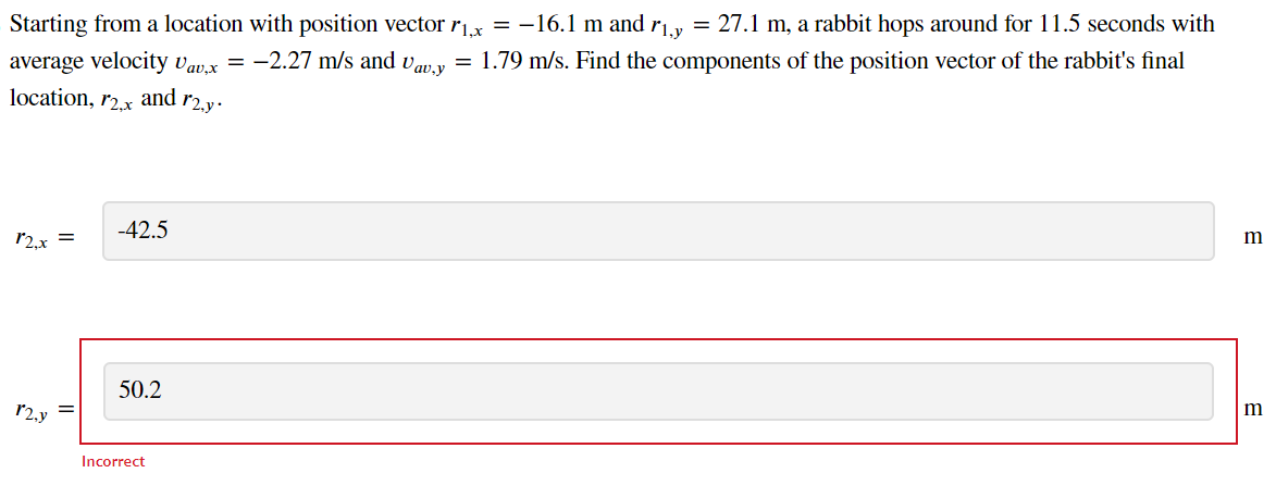 Solved Starting from a location with position vector | Chegg.com