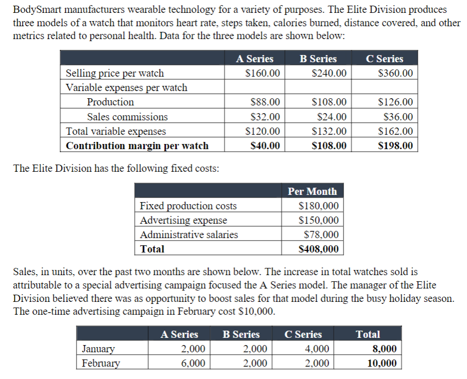 Solved Required: 1. Calculate operating income in both | Chegg.com