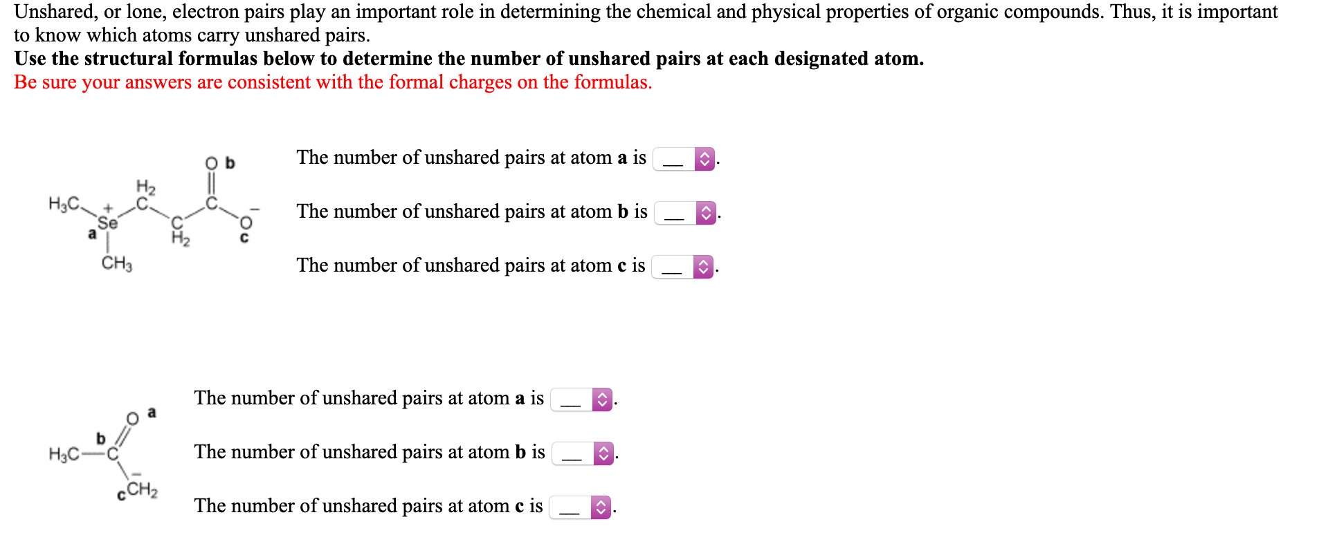Solved Unshared, or lone, electron pairs play an important | Chegg.com