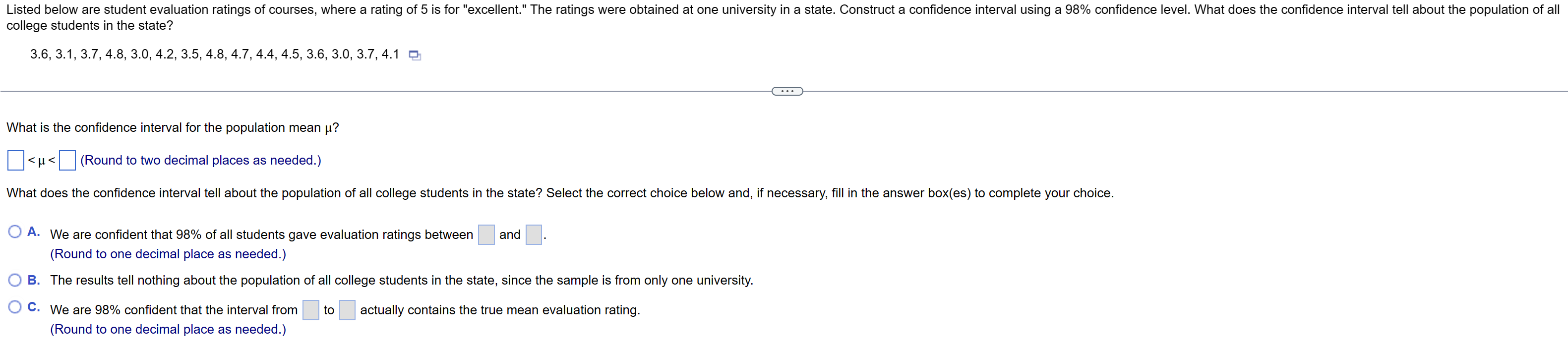 Solved college students in the state? | Chegg.com