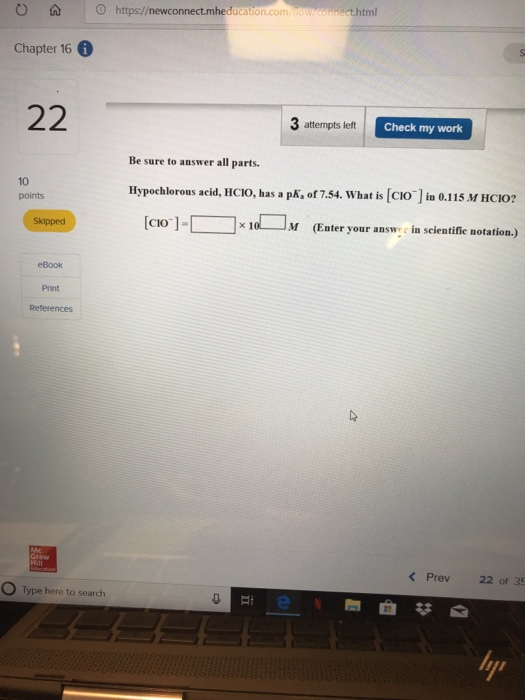 Solved 仚 ⓘ https://newconnect.mheduction.com cthtml Chapter | Chegg.com