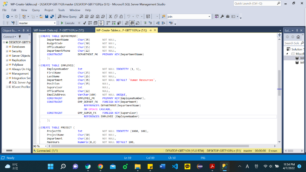 Solved Use update, begin TRAN, rollback, delete, drop 1. | Chegg.com